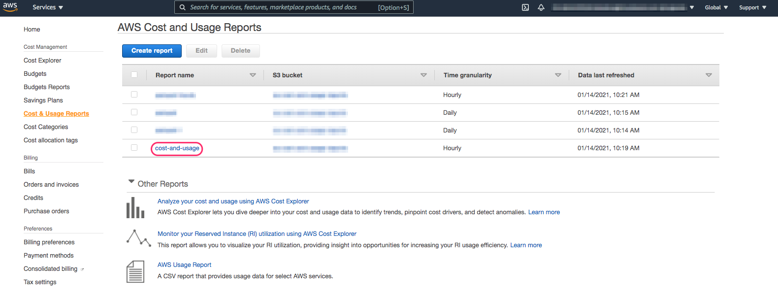 AWS Billing